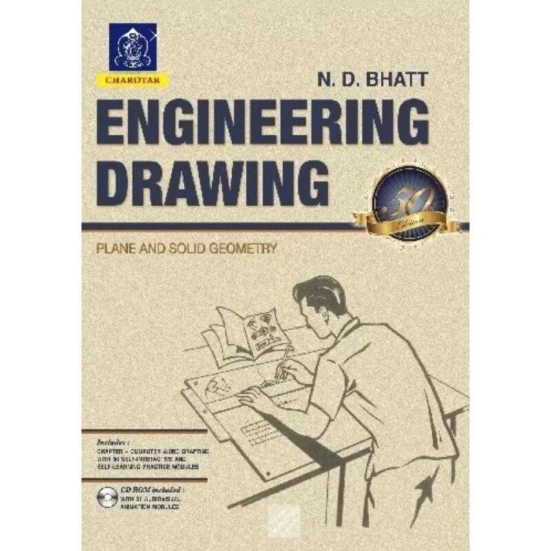 Engineering Drawing Plane And Solid Geometry by ND Bhatt - lottzo.com