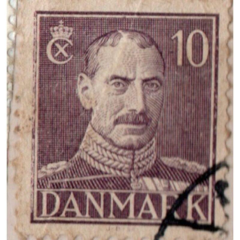 10 Danmark Used Stamp - lottzo.com